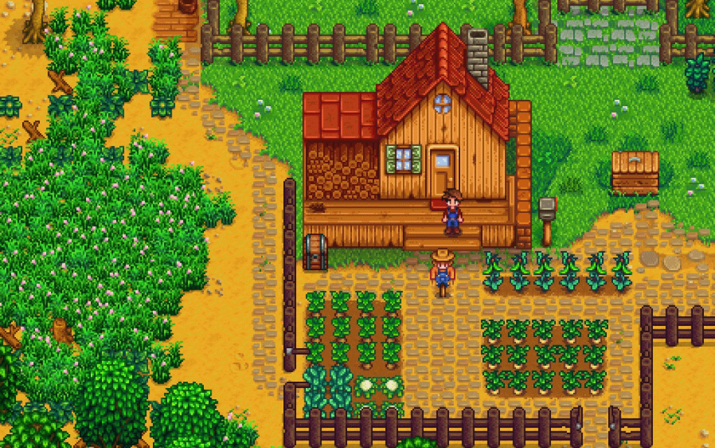 What to Do During Spring in “Stardew Valley” – First & Jenn
